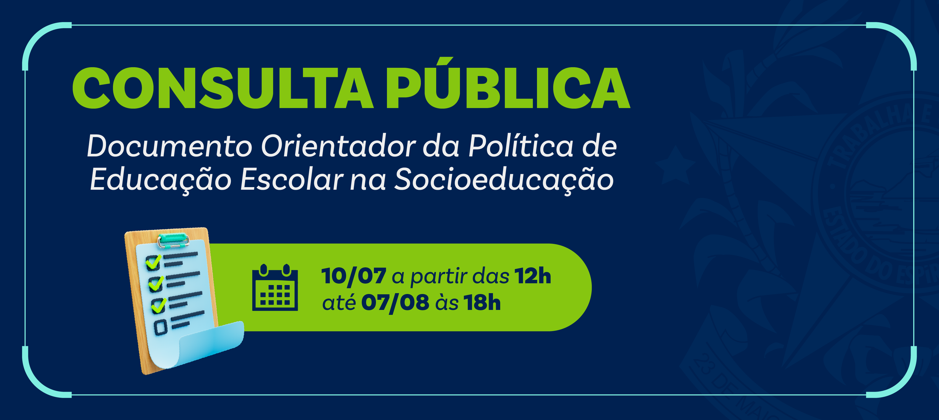 SEDU - Sedu abre Consulta Pública ao Documento Orientador para a ...