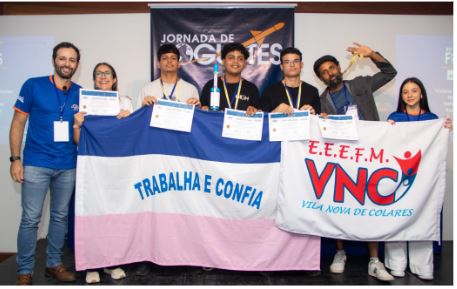 SEDU - Estudantes da Serra se destacam em Olimpíada Brasileira de Foguetes