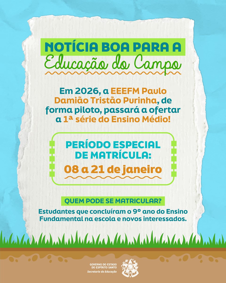 SEDU - Governo do Estado amplia oferta de Ensino Médio em escola ...